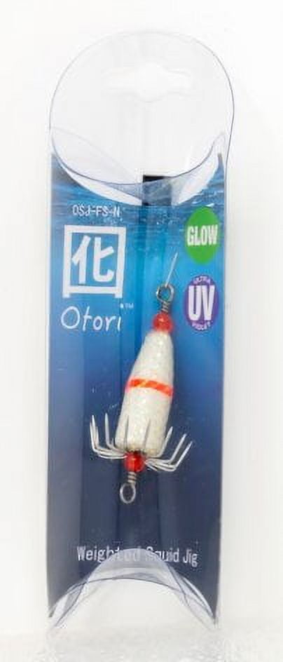 Beau Mac Otori Squid Jig Natural Glow Small 1 1/8" - Walmart.com