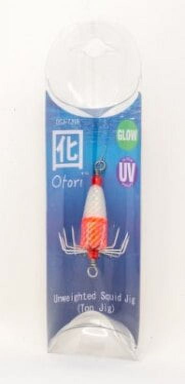 Beau Mac Otori Squid Top Jig Small Red Glow OSJ-TJ1R - Walmart.com