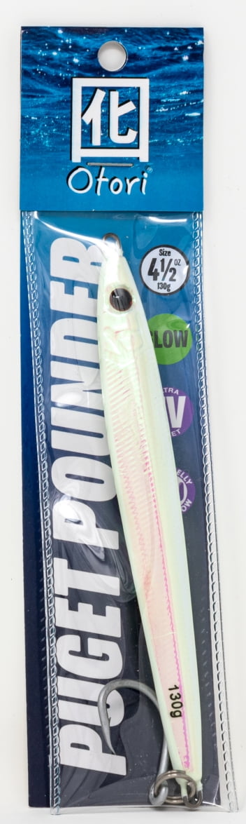 Beau Mac Puget Pounder Jig 4.5oz Glow - Walmart.com