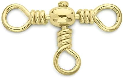 Beau Mac SMI CROSSLINE Swivel Brass Size 6 5 Pack - Walmart.com