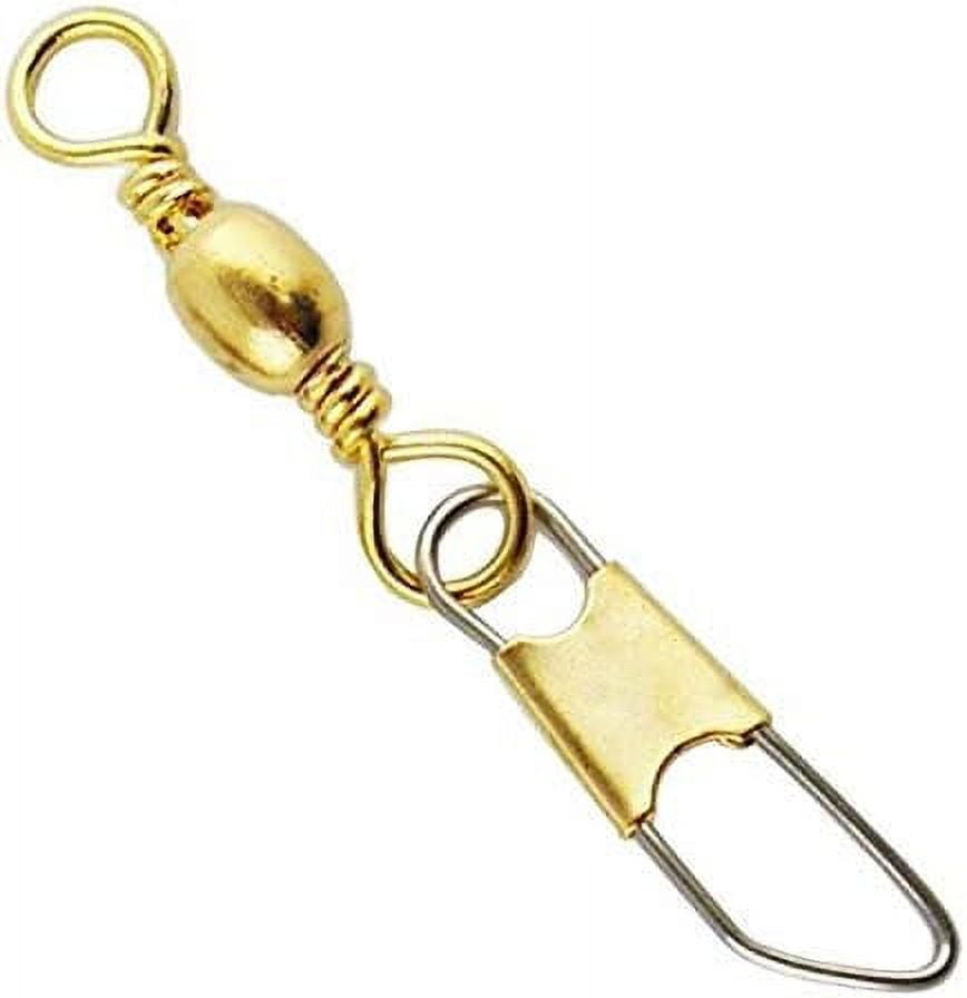 Beau Mac SMI Snap Swivel Brass Size 1 3 pack - Walmart.com