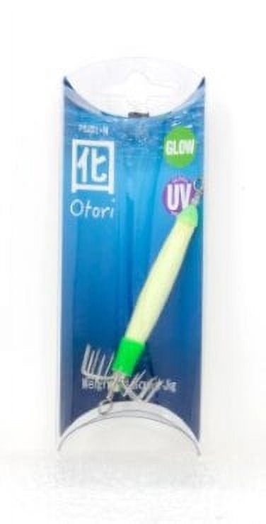 Beau Mac Otori Squid Jig Skinny Large Natural Glow 1-1/8" - Walmart.com