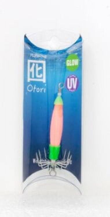 Beau-Mac Squid Jig Standard Medium Pink Glow 1-1/8" PSJFM-P - Walmart.com