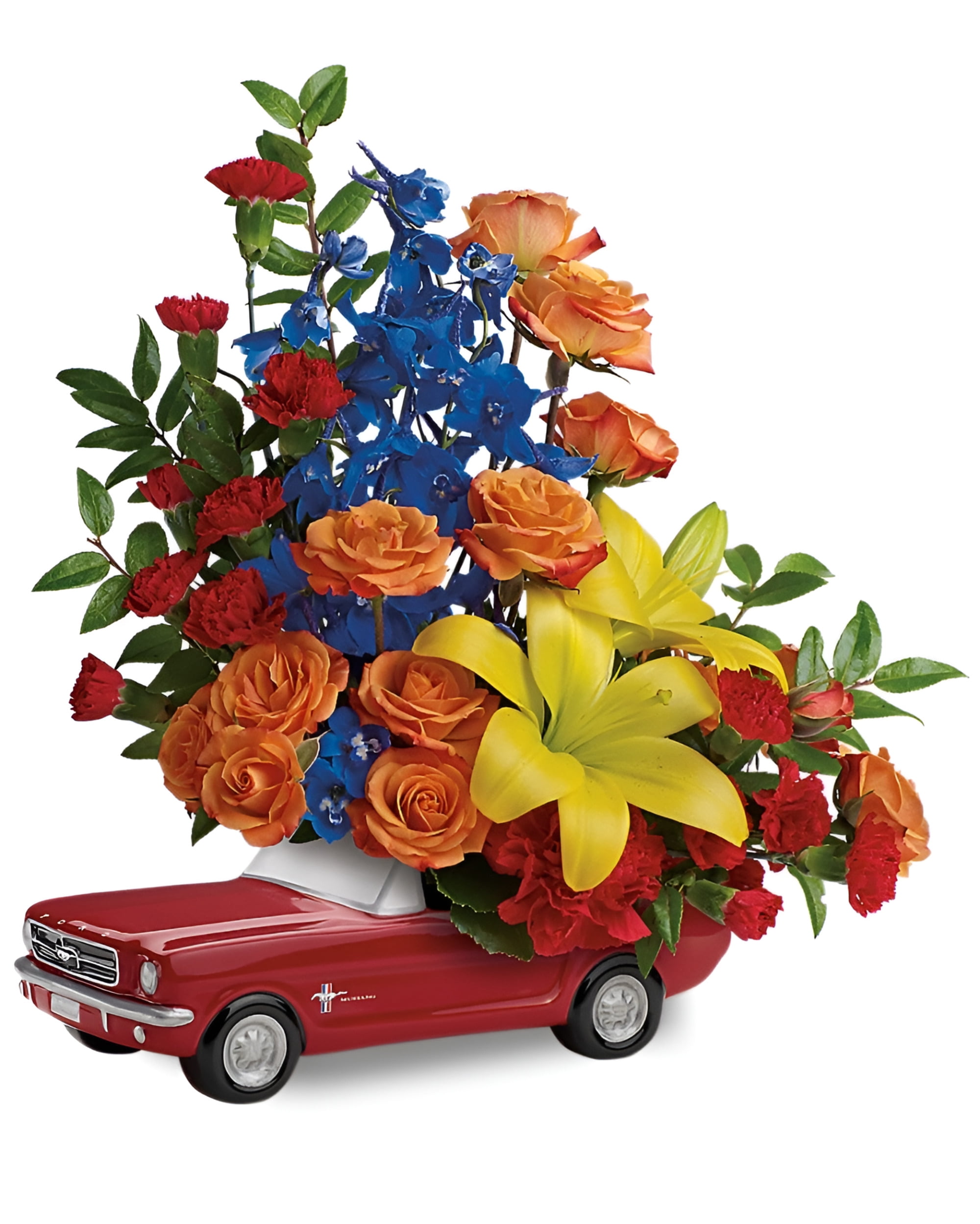 BeauMonde Flora Living The Dream '65 Ford Mustang by Teleflora ...