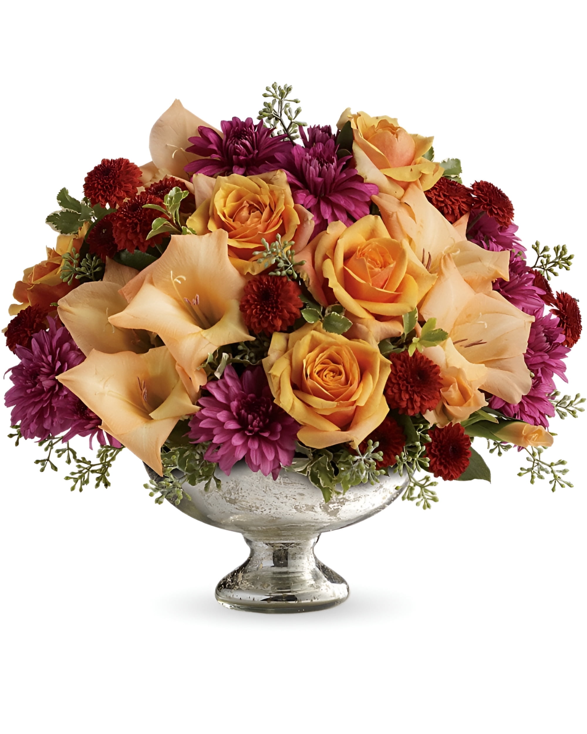 BeauMonde Flora Teleflora's Elegant Traditions Centerpiece - Walmart.com