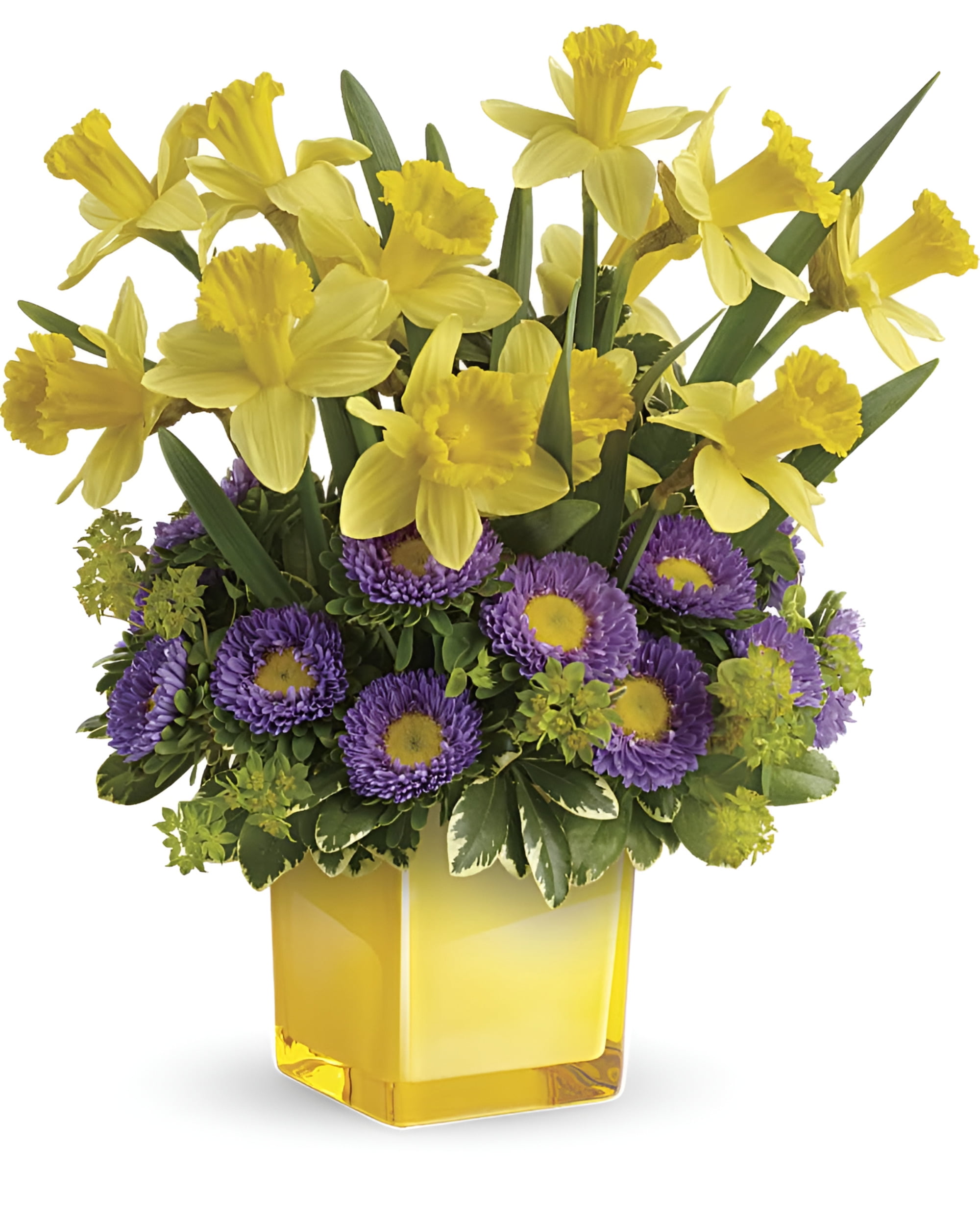 BeauMonde Flora Teleflora's Playful Springtime Daffodil Bouquet ...