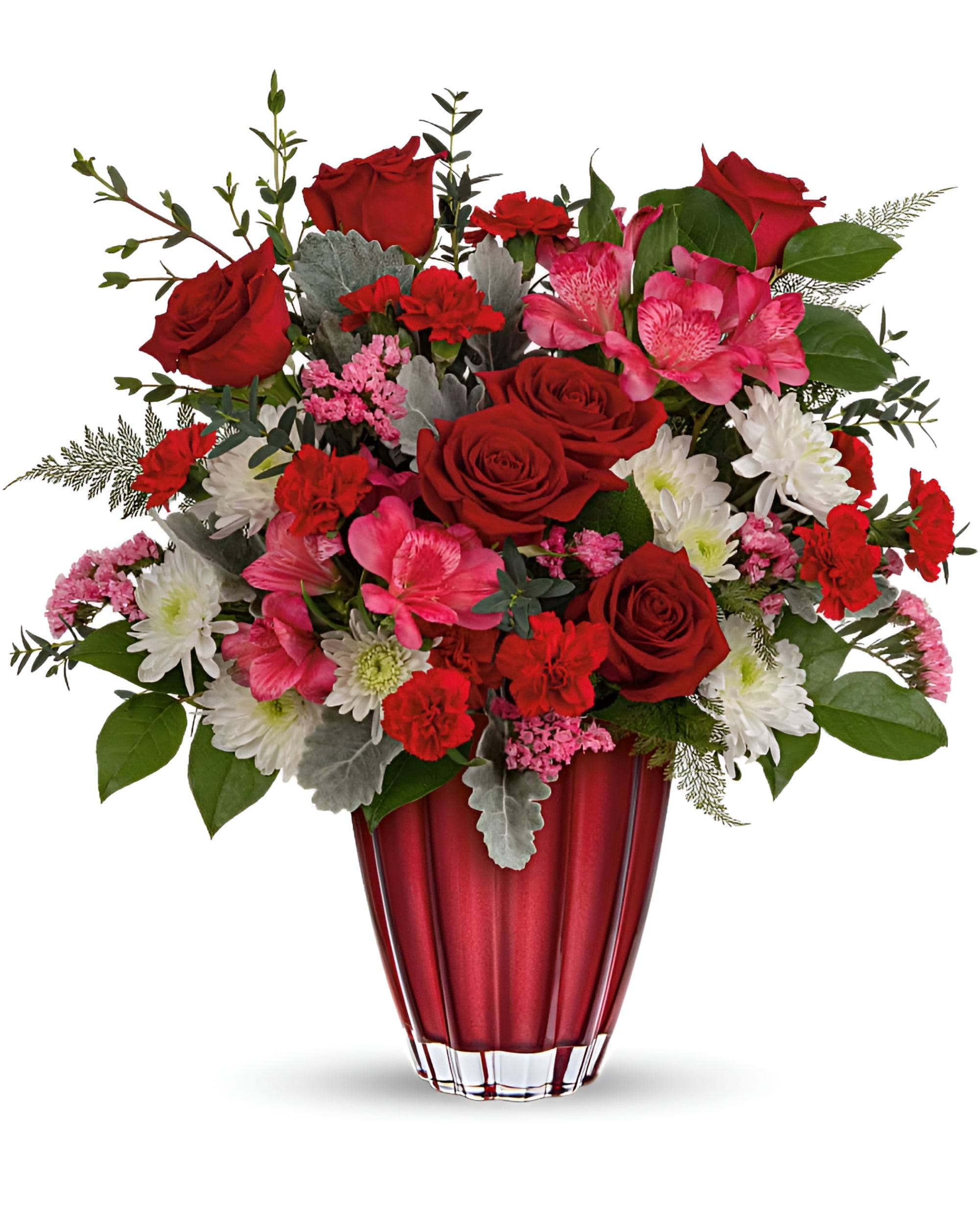 BeauMonde Flora Teleflora's Sophisticated Love Bouquet - Walmart.com