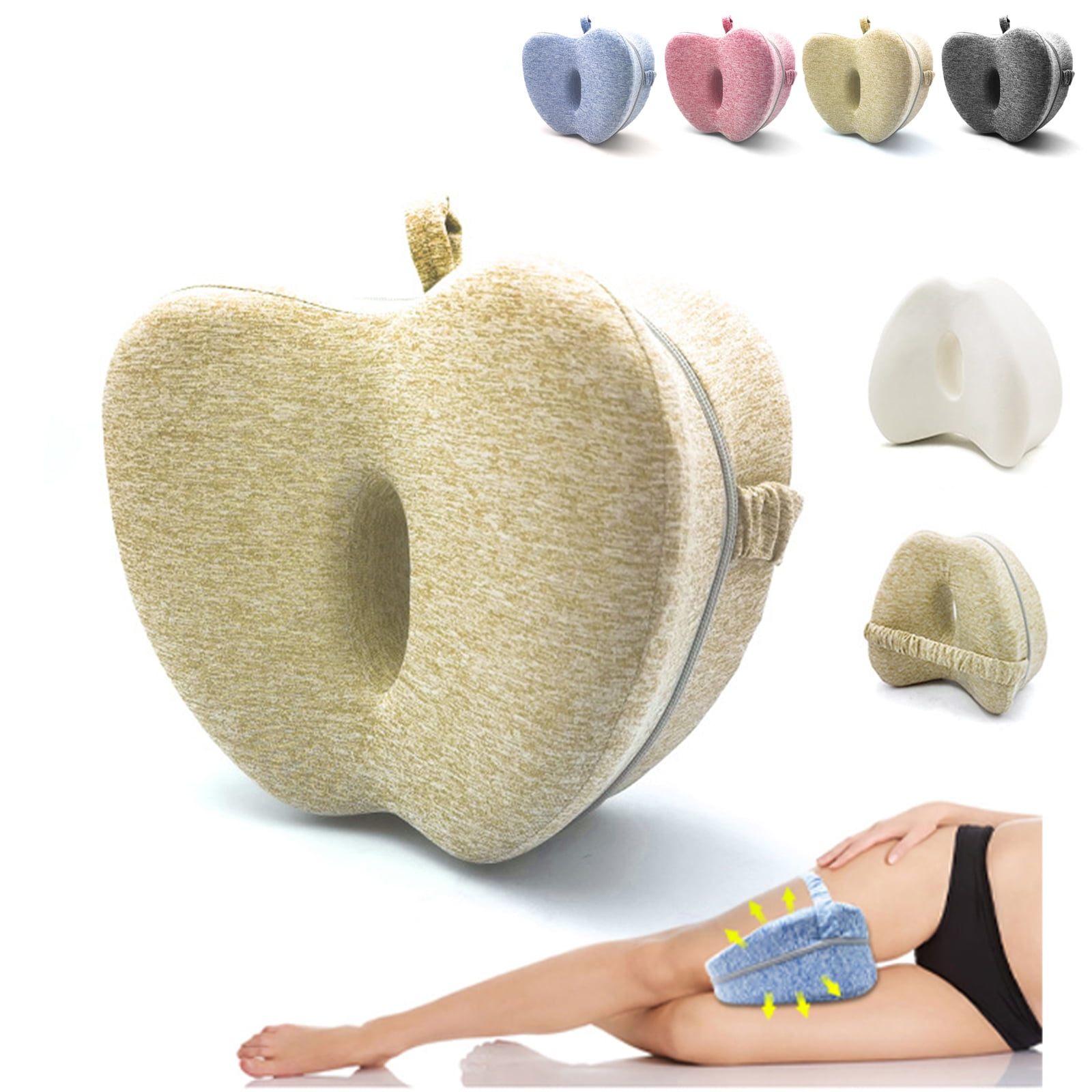 Beauare Smoothspine Alignment Pillow - Relieve Hip Pain & Sciatica, Leg ...
