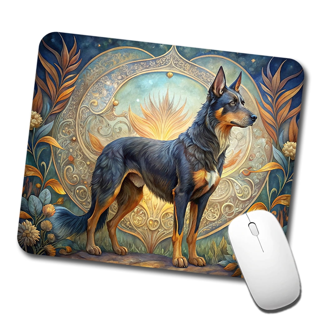 Beauceron Dog Art Nouveau Mouse Pad Low Profile Gaming Mat - Walmart.com
