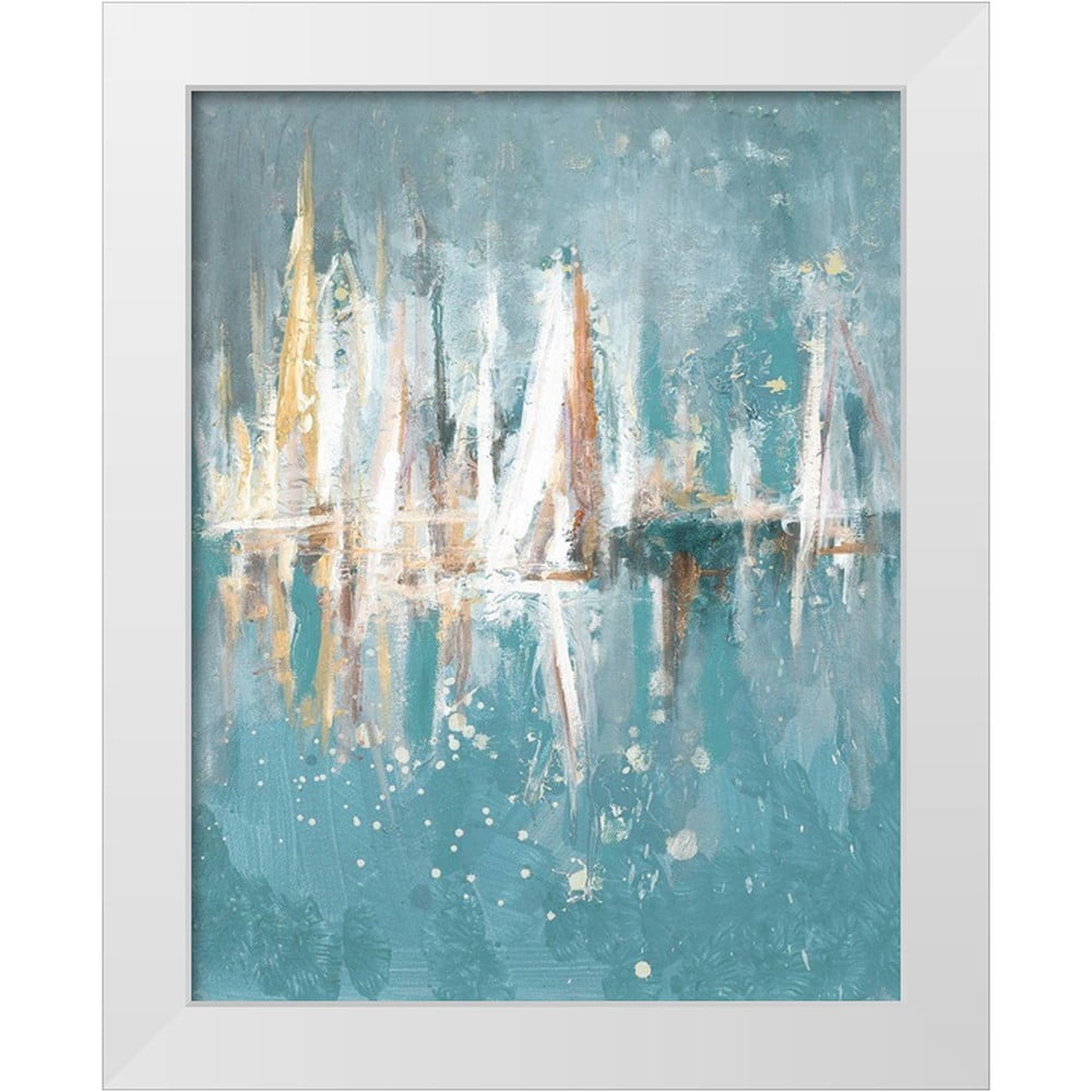 Beauchamp, Andy 12x14 White Modern Wood Framed Museum Art Print Titled ...