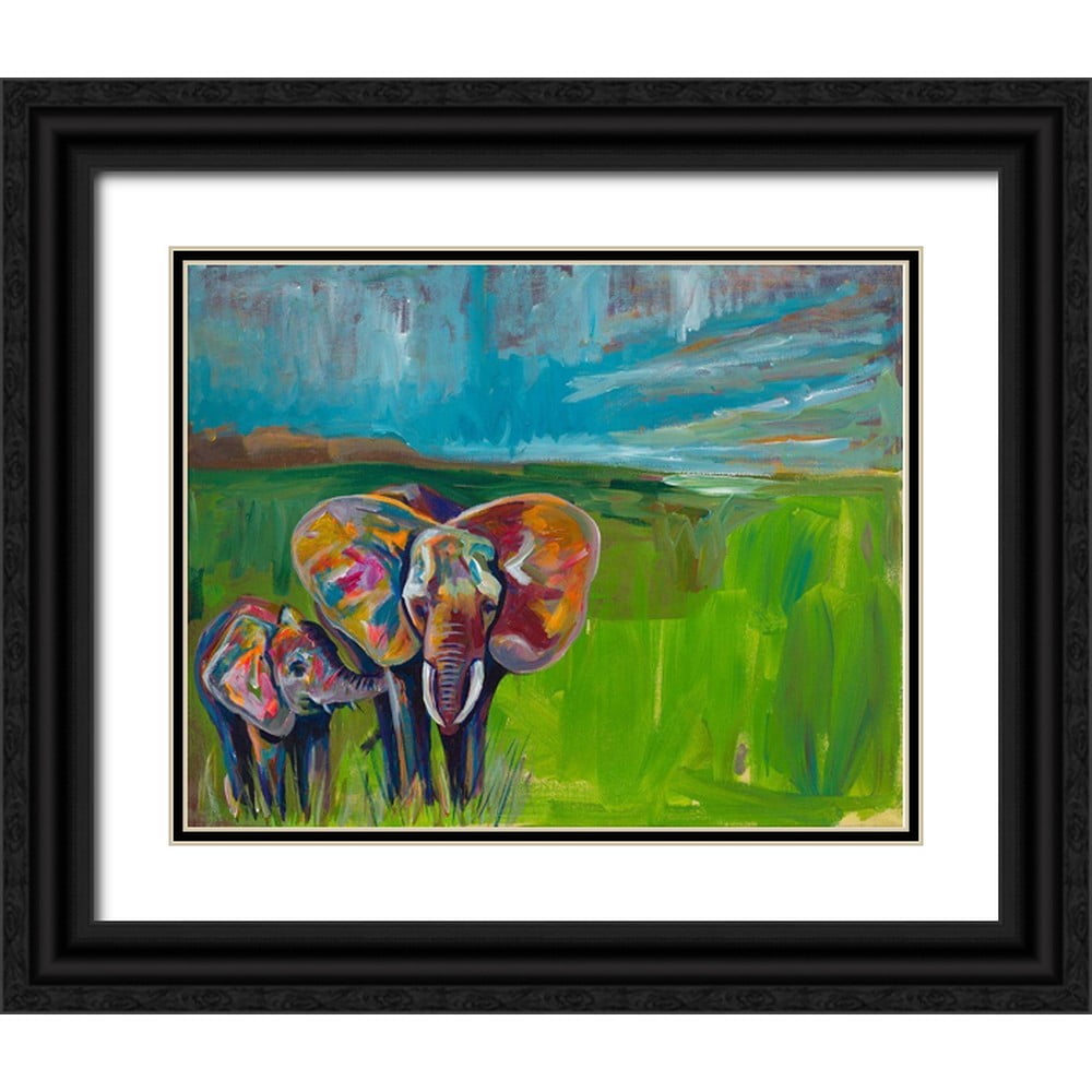 Beauchamp, Andy 14x12 Black Ornate Wood Framed with Double Matting ...