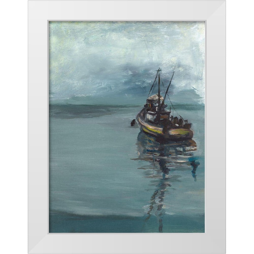 Beauchamp, Andy 19x24 White Modern Wood Framed Museum Art Print Titled ...