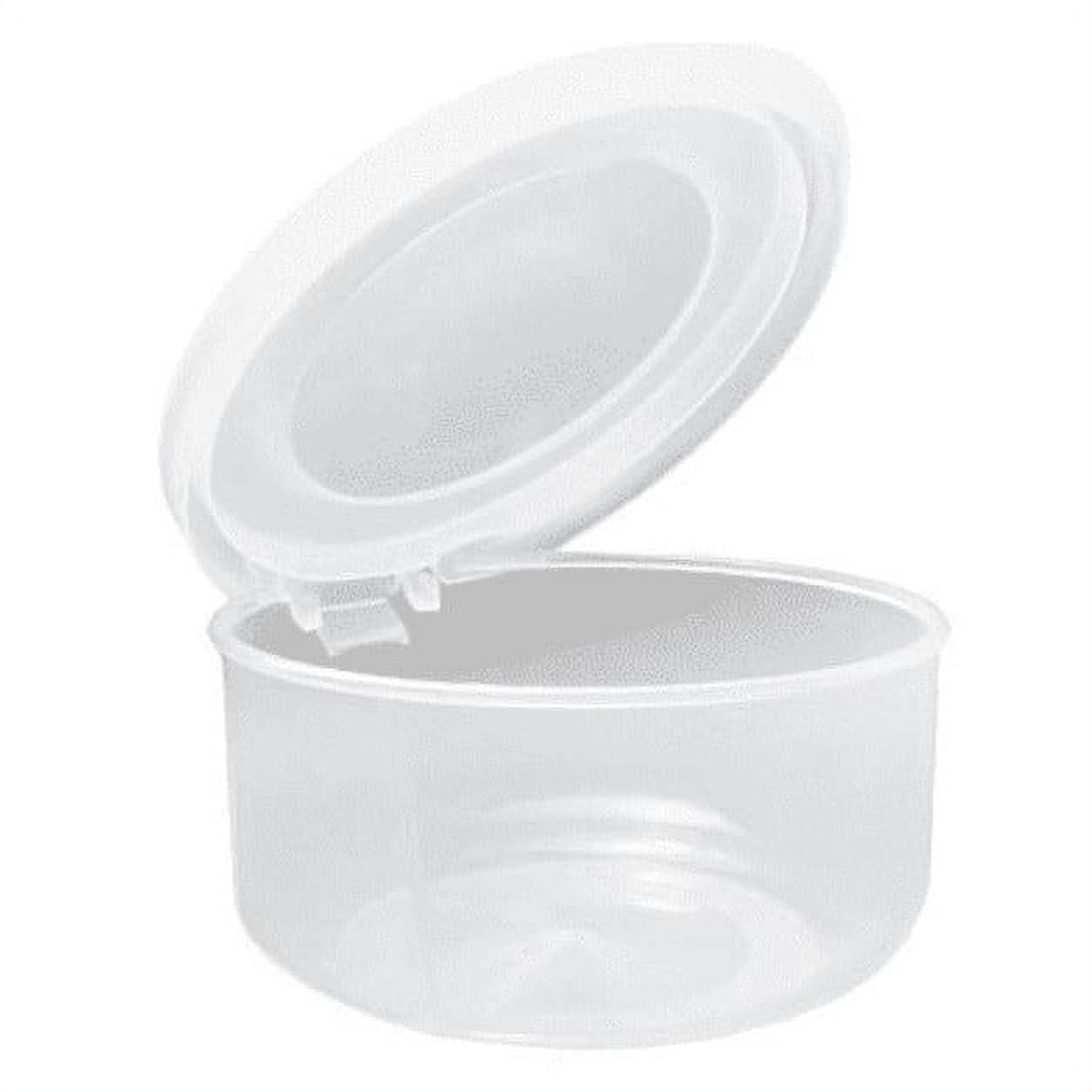 Beaufort Round Food Container With Hinged Lid - 4.2 Fl Oz - Walmart.com