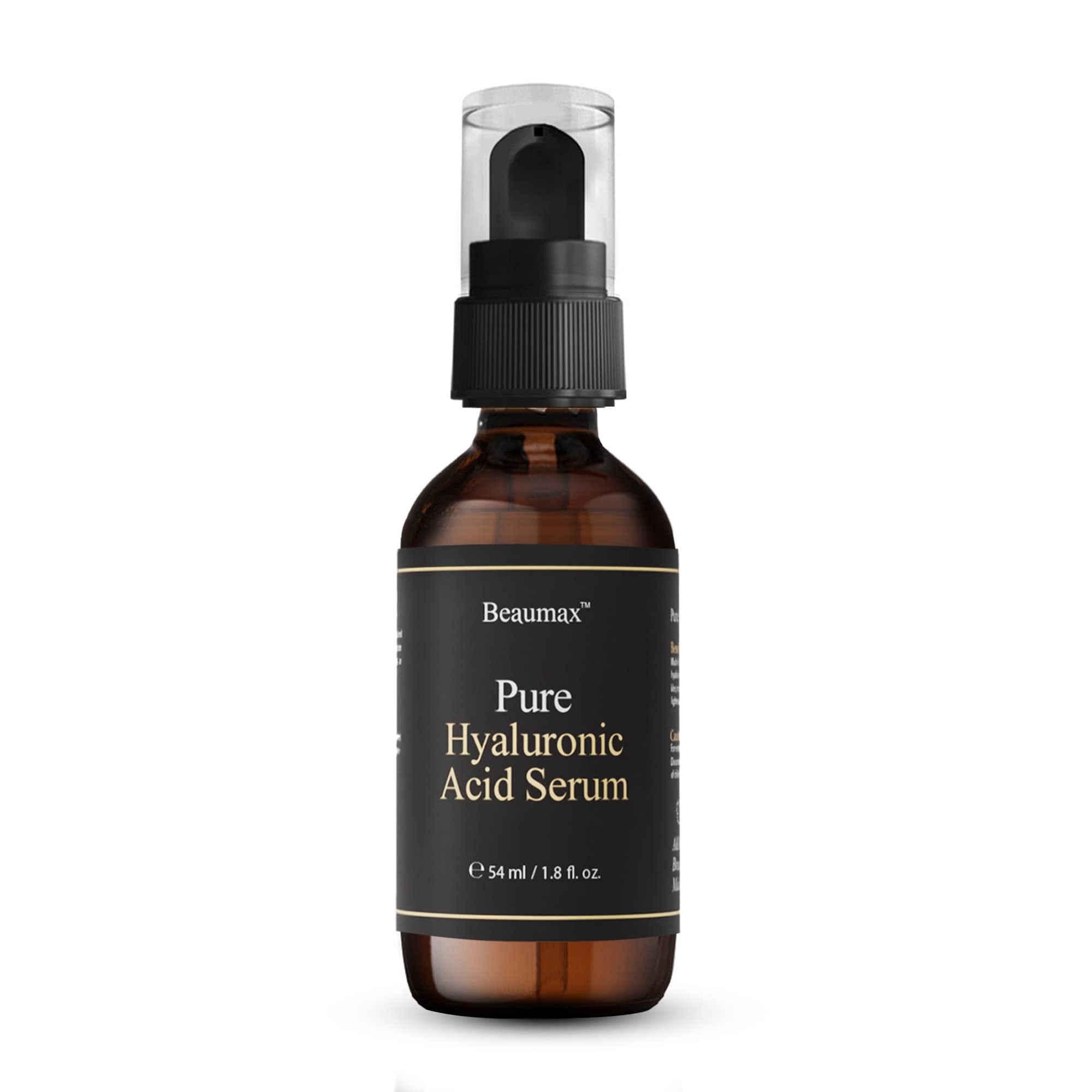 Beaumax Pure Hyaluronic Acid Serum - Intense Moisturizer for Face 54 ml ...