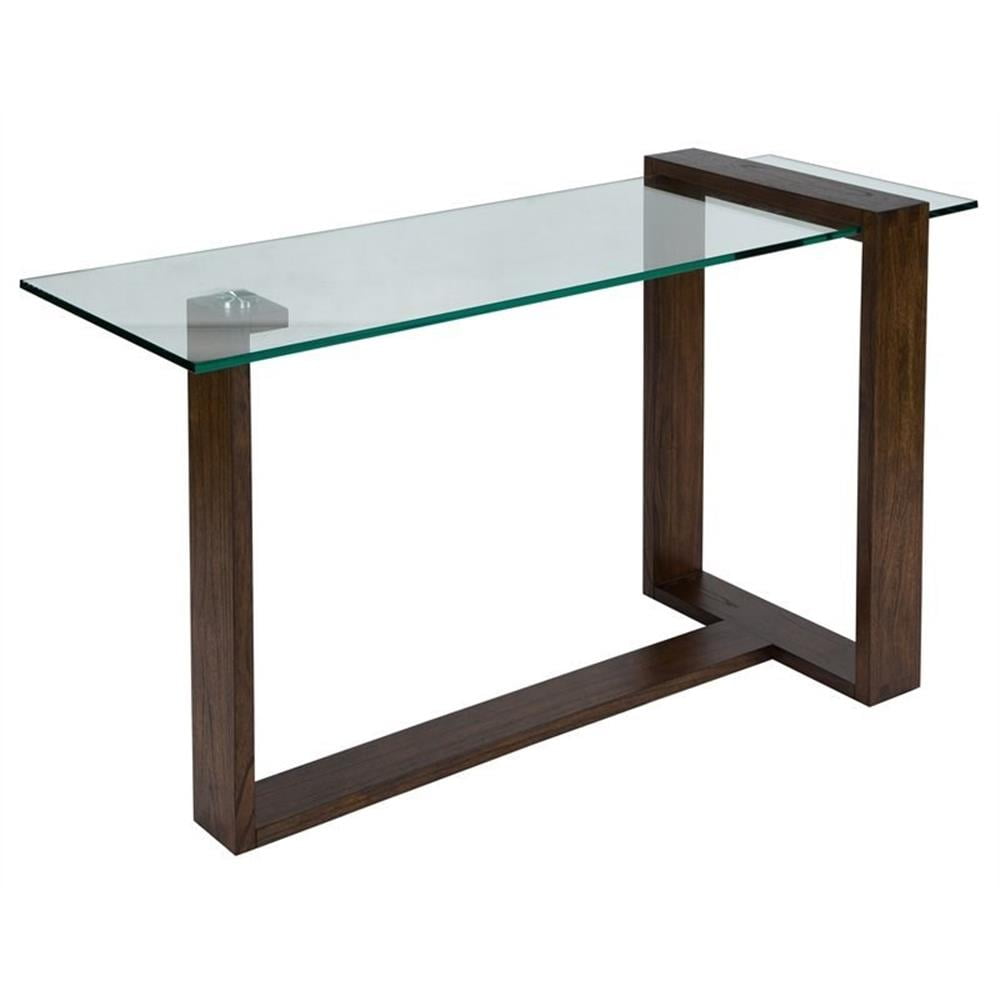 Beaumont Lane Mid-Century Modern Rectangular Sofa Table - Walmart.com