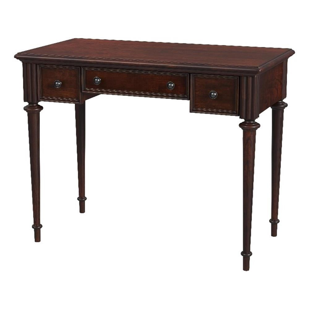 Beaumont Lane Traditional Wood Writing Desk In Cherry Finish - Walmart.com