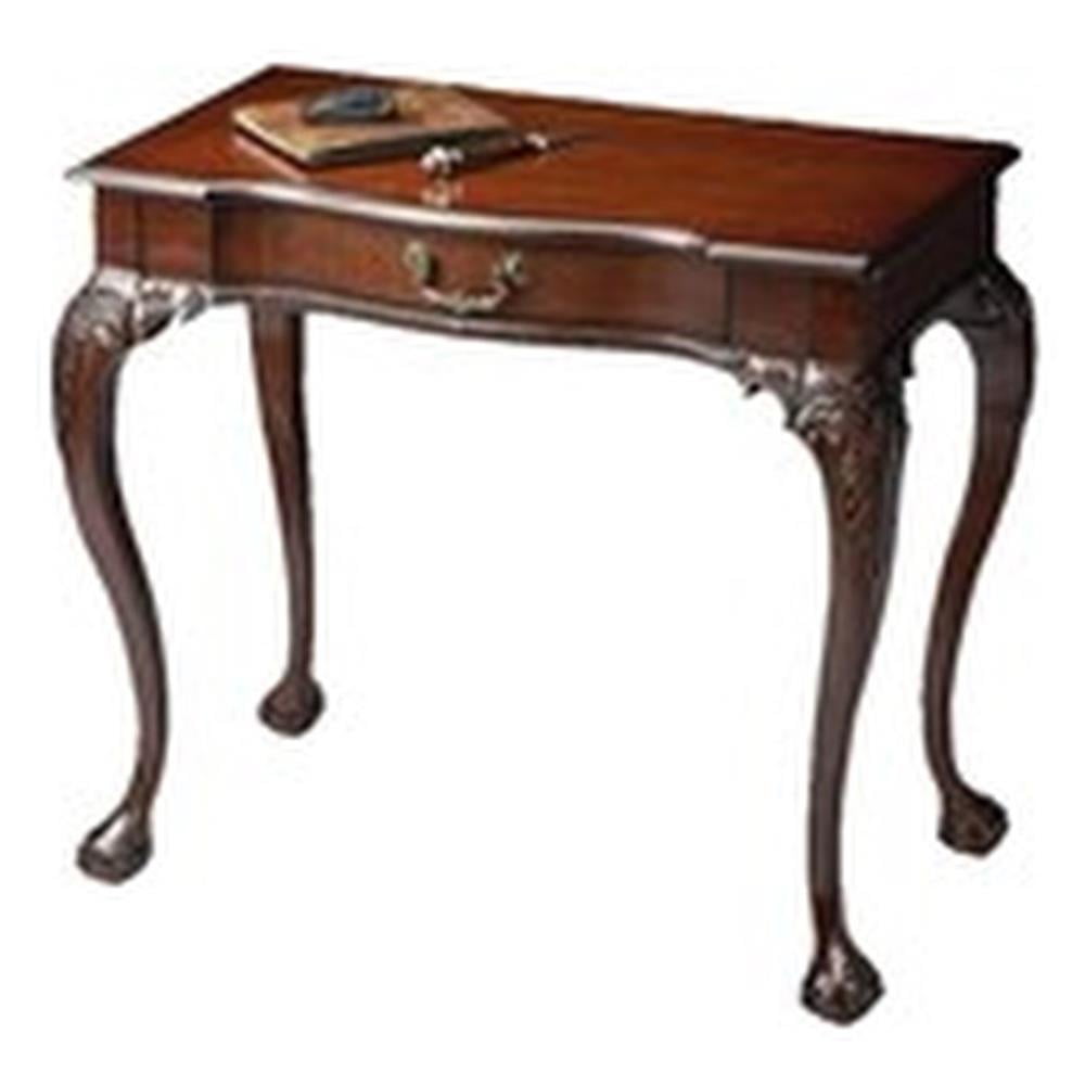 Beaumont Lane Traditional Wood Writing Desk in Cherry Finish - Walmart.com