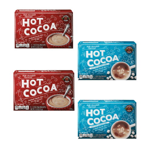 Beaumont Regular Hot Cocoa Mix and Hot Cocoa Mix with Marshmallows, 10 ...
