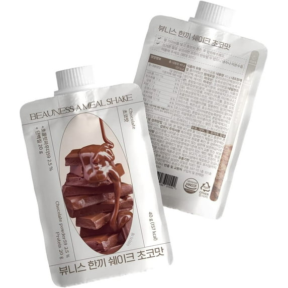 Beauness A Meal Protein Shake, Chocolate Flavor, Low Calorie, Rich ...