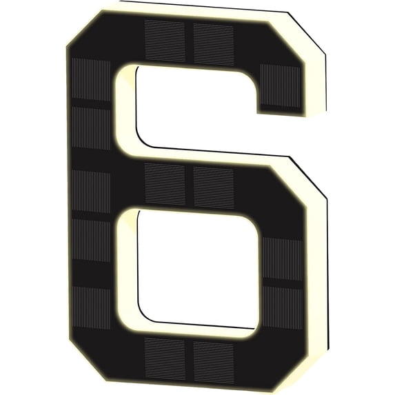 Beauos 2026 New Solar House Numbers for Outside, Light up Address ...