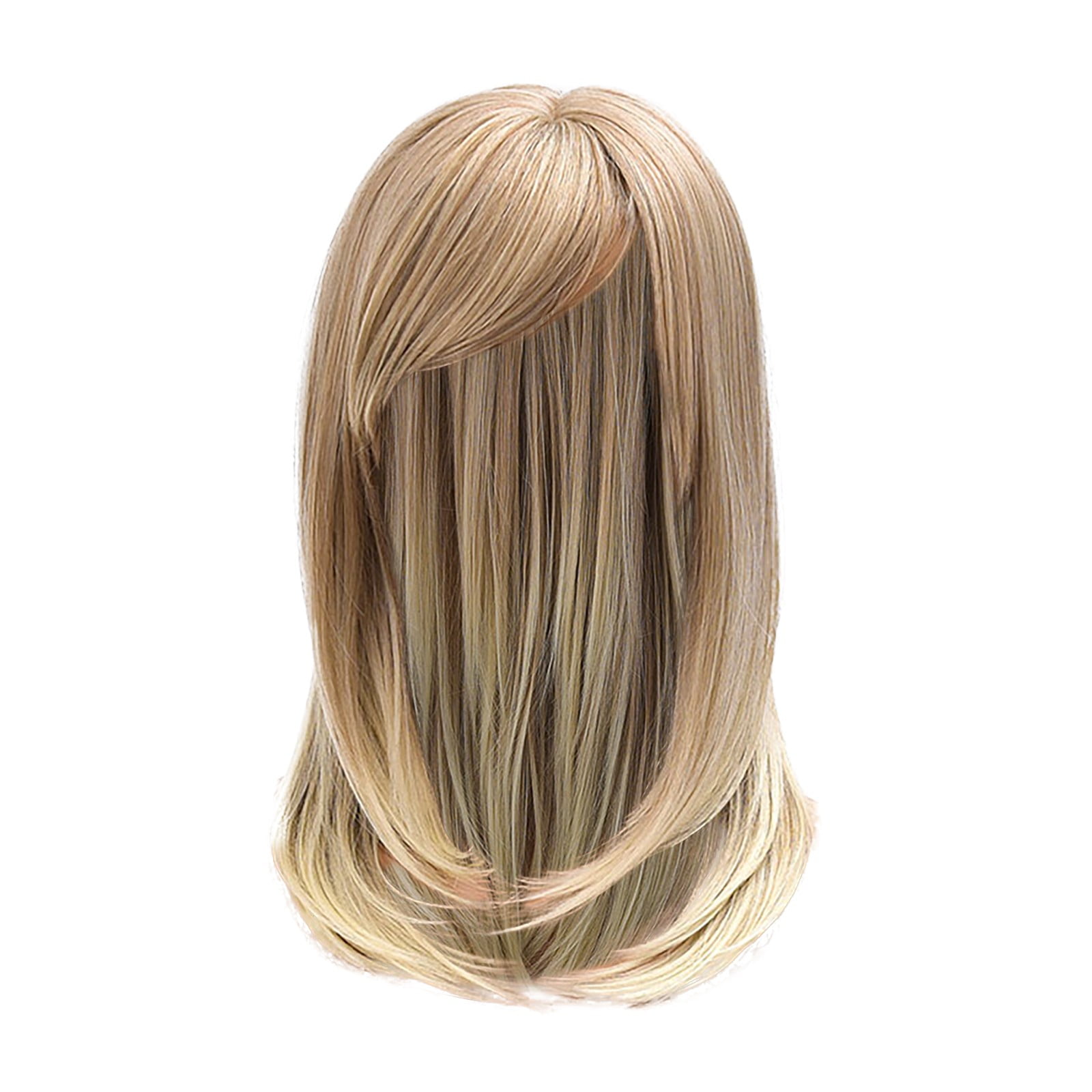 Beauos Clearance Brown Wig Wigs Synthetic Fashion Hair Women's Wig ...