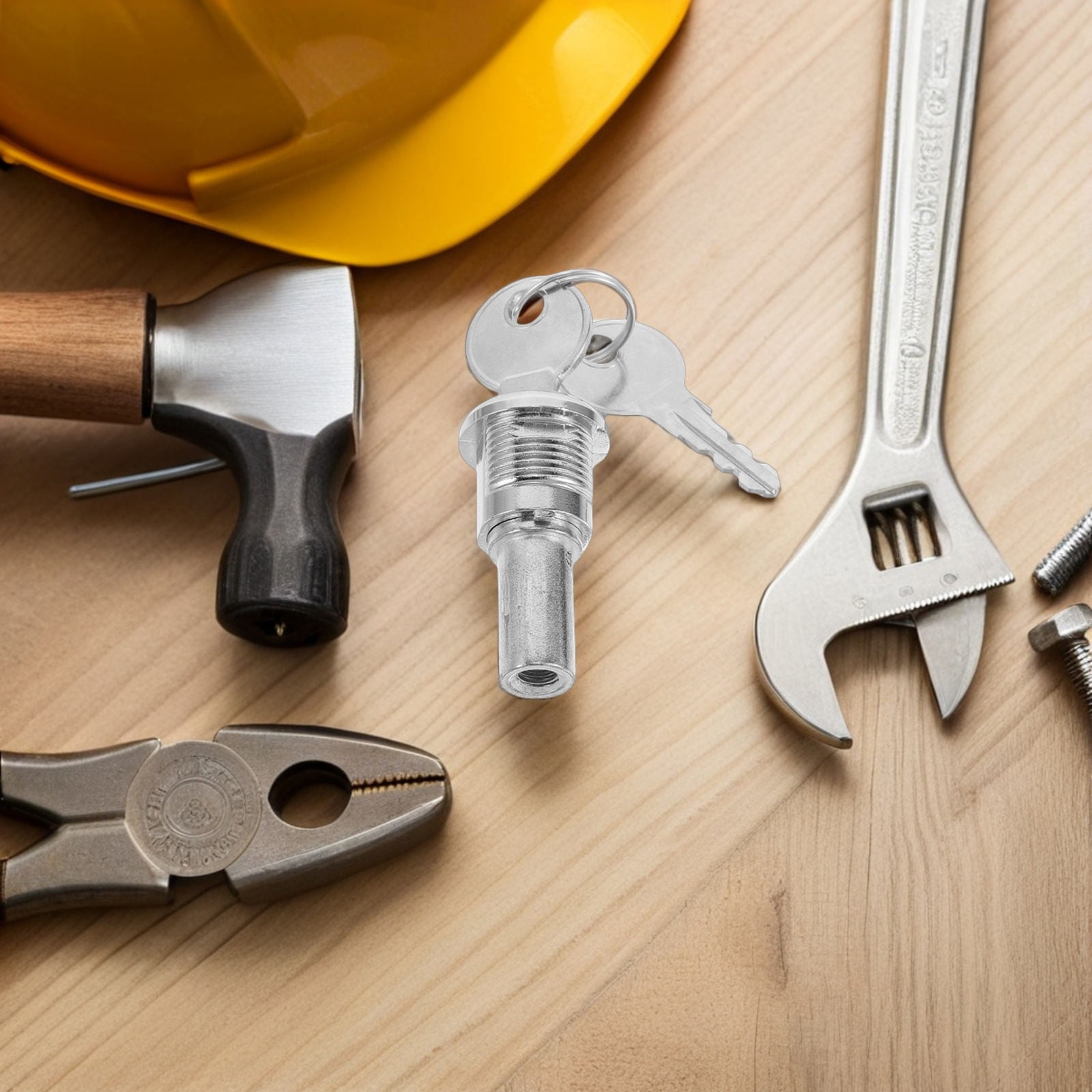 Beaupretty 1 Set Metal Gumball Machine Lock Replacement Keys Universal ...