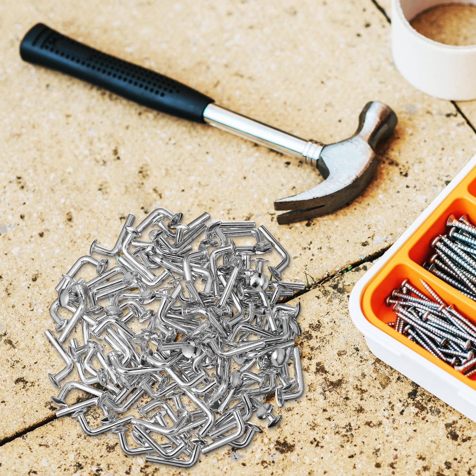 Beaupretty 100Pcs Pallet Rack Universal Drop Pin Silver Iron Easy ...