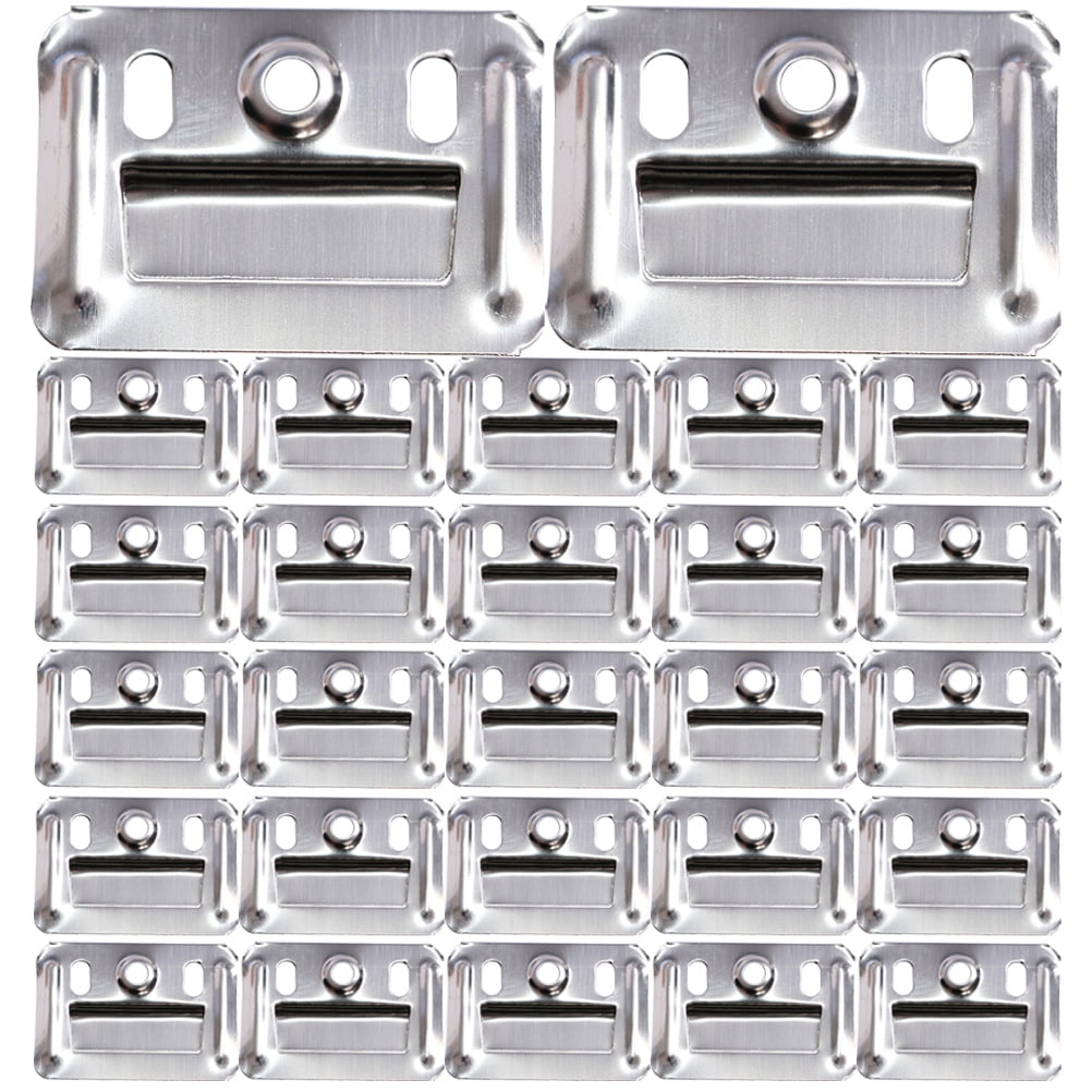 Beaupretty 100Set Wall Panel Clip Stainless Steel Clamp For Builders ...