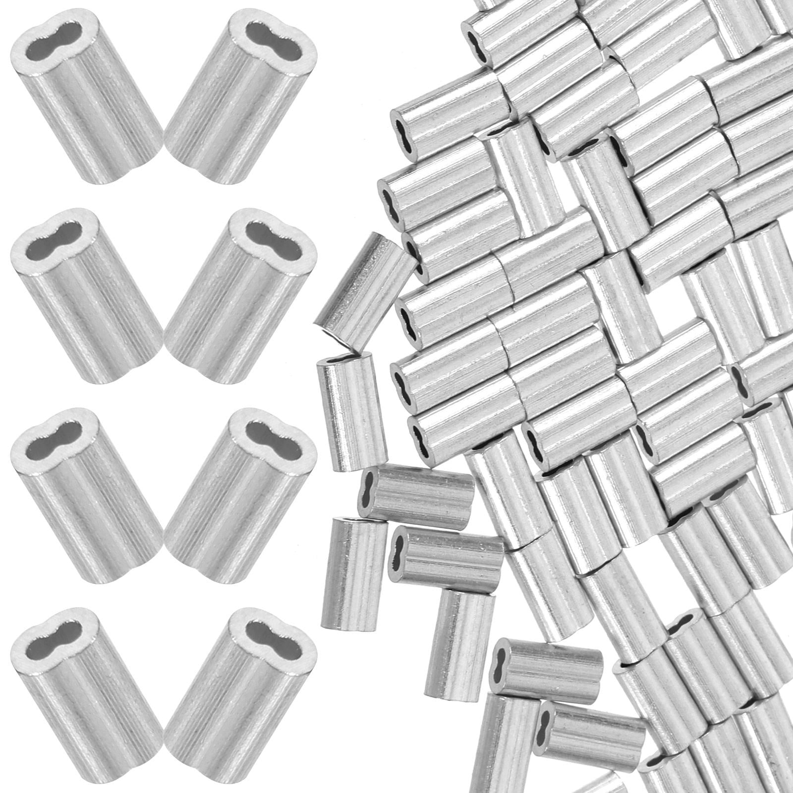 Beaupretty 100pcs Cable Clamps Assortment Kit Silver for Rust ...