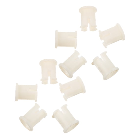 Beaupretty 10Pcs Light Yellow Plastic Caster Socket Inserts for Stem ...