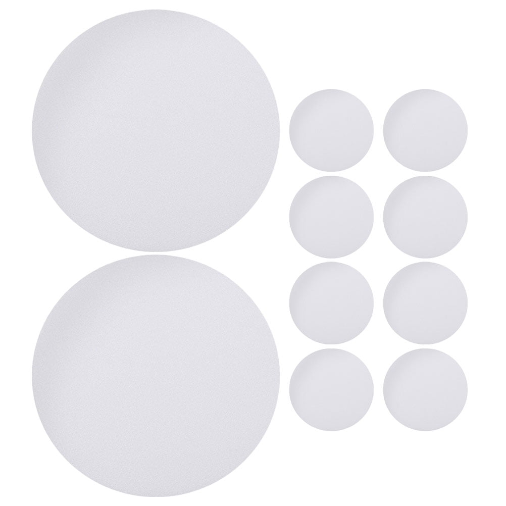 Beaupretty 10Pcs Easy Install White Plastic Diffuser Lamp Shade for ...