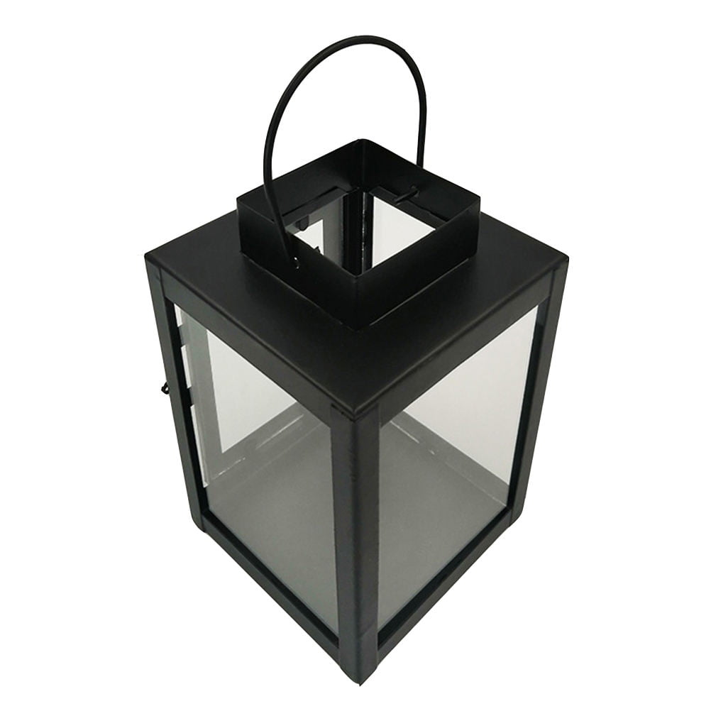Beaupretty 1Pack Decorative Wind Lantern Iron Lighting Retro Style Wall ...
