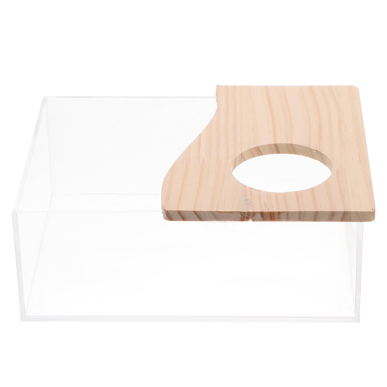 Beaupretty 1Pcs Hamster Tub Acrylic Sandbox for Gerbils Mice and Rats ...
