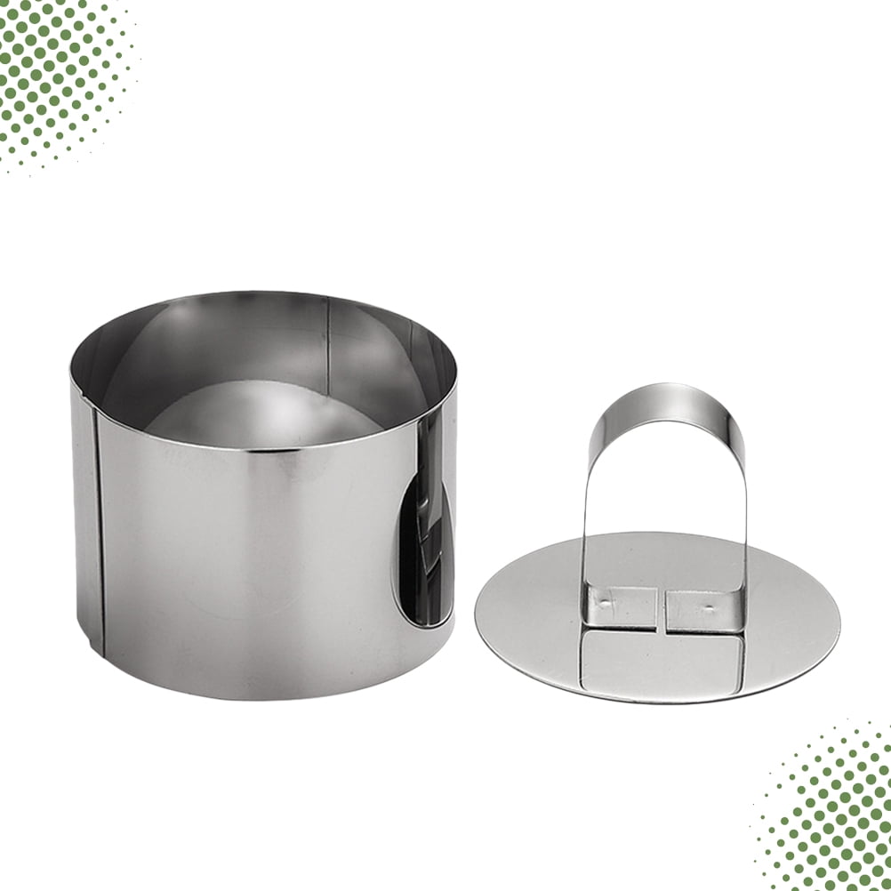 Beaupretty 2 Sets Non-stick Hamburger Patty Mold Silver Kitchen Gadget ...