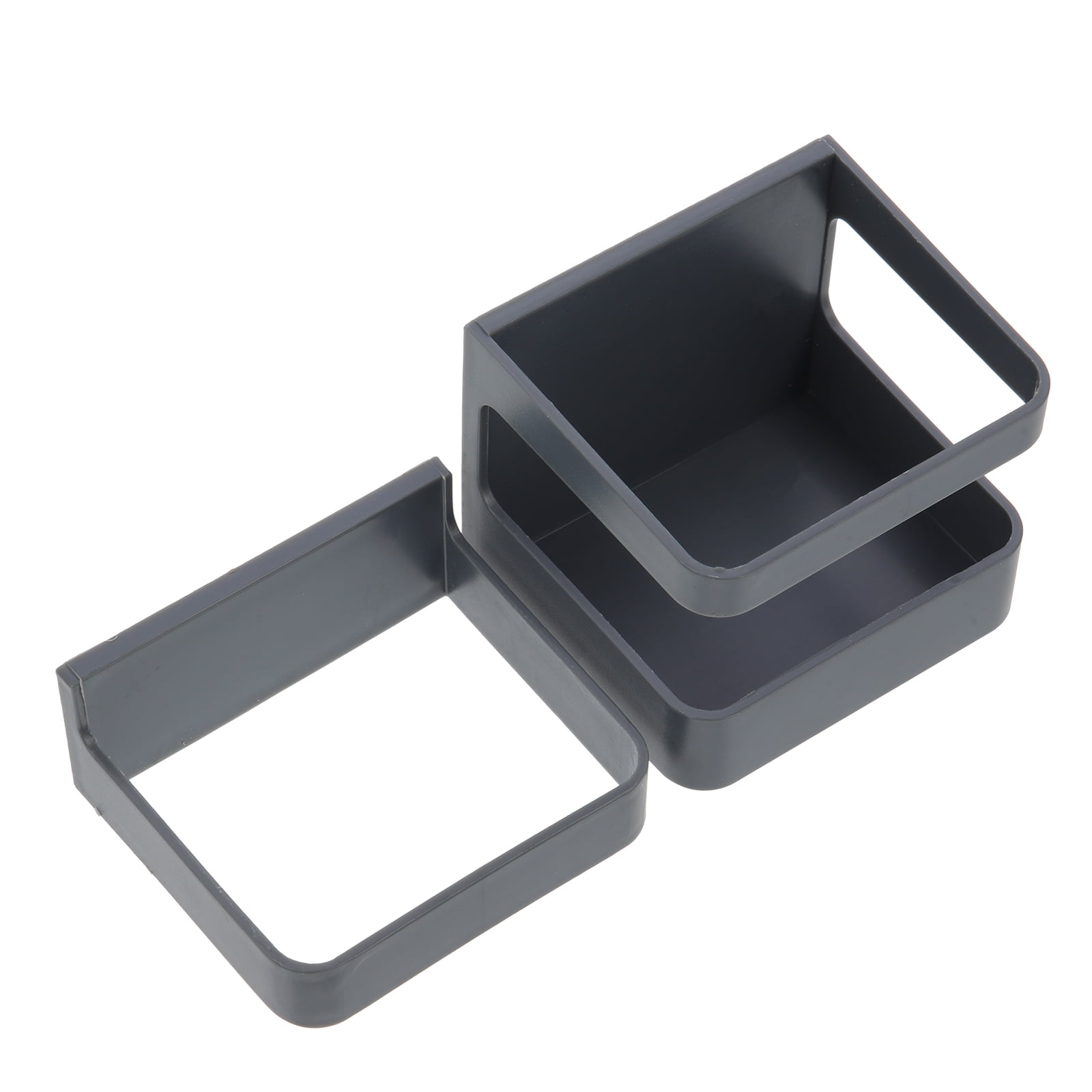 Beaupretty 2 Sets Wall Mounted Umbrella Stand Indoor Gray Black PP ...