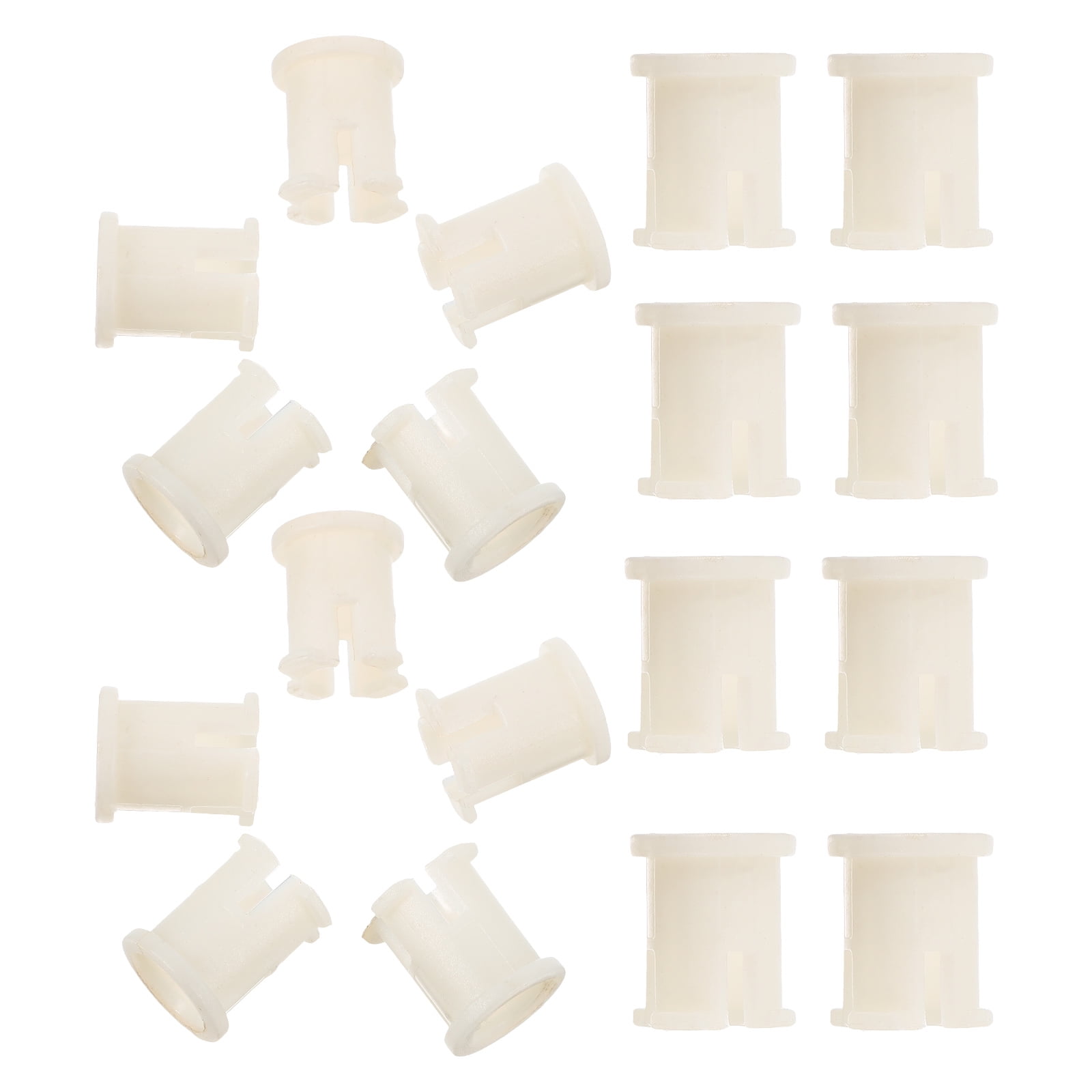 Beaupretty 20Pcs Plastic Stem Caster Socket Sleeves with Expandable ...