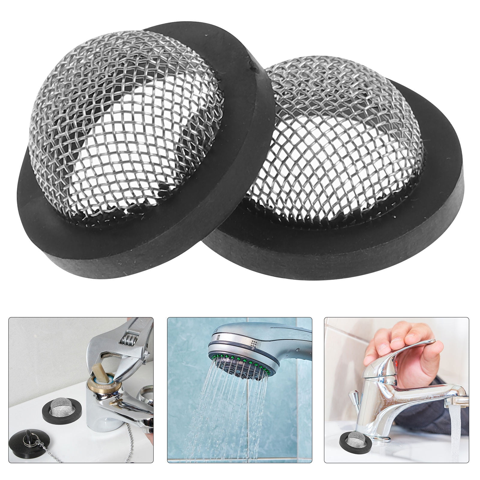 Beaupretty 20pcs Inlet Strainer Screen Stainless Steel for Water Pipes ...