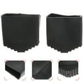 Beaupretty Ladder Foot Pad Rubber Black 2Pcs Sound Insulation - Walmart.com