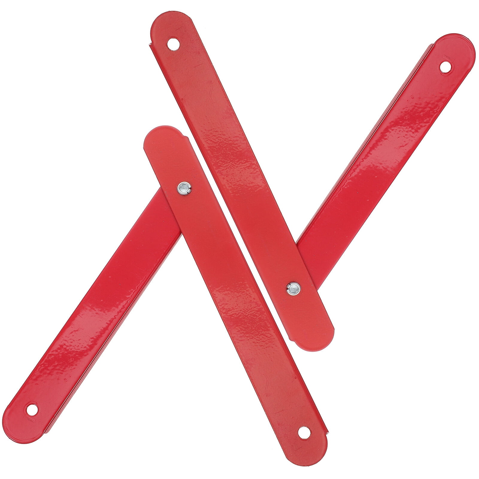 Beaupretty 2Pcs Attic Ladder Hinge Replacement Kit Aluminum Red Ladder ...