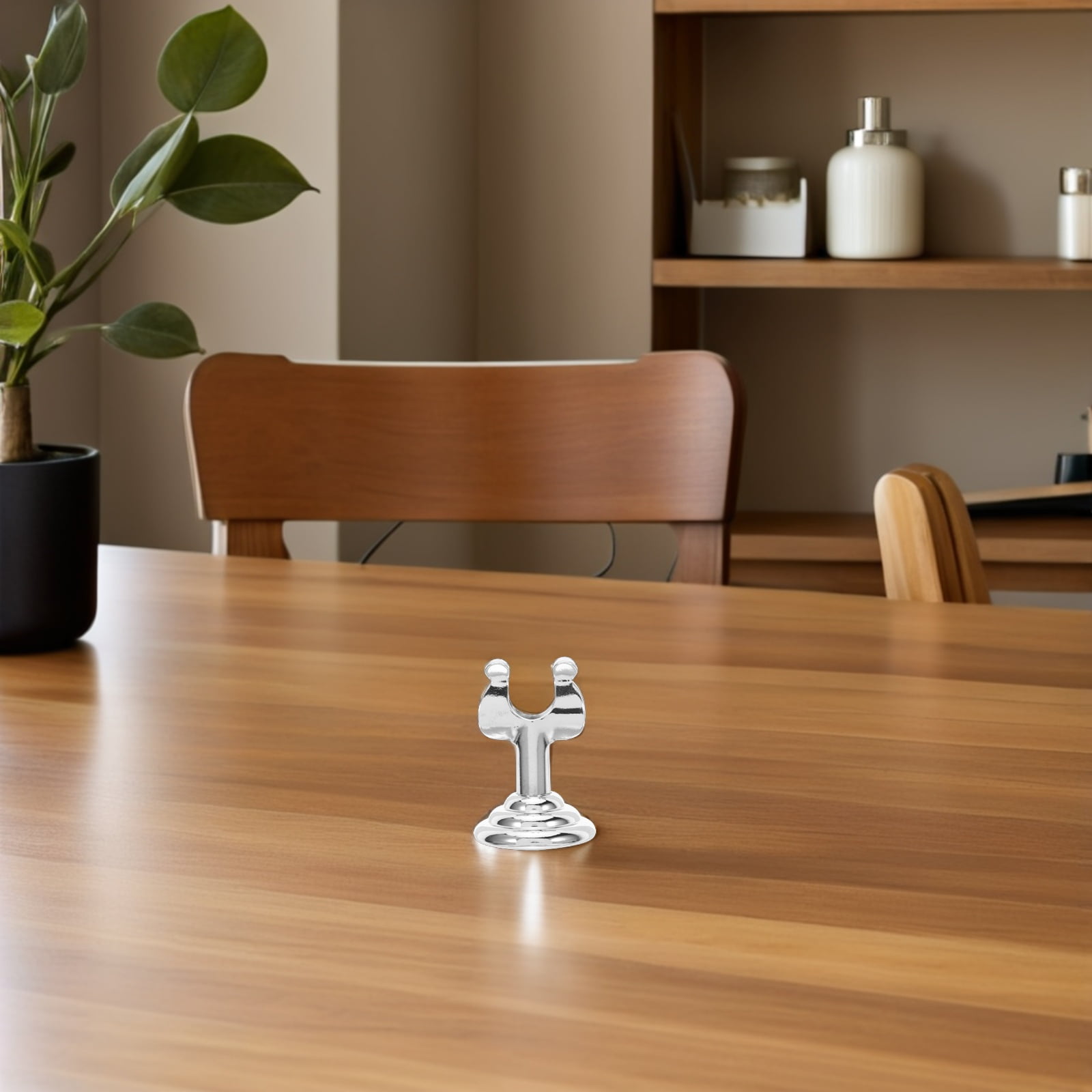 Beaupretty 3Pcs Stainless Steel Table Menu Holders Stand Menu Card ...