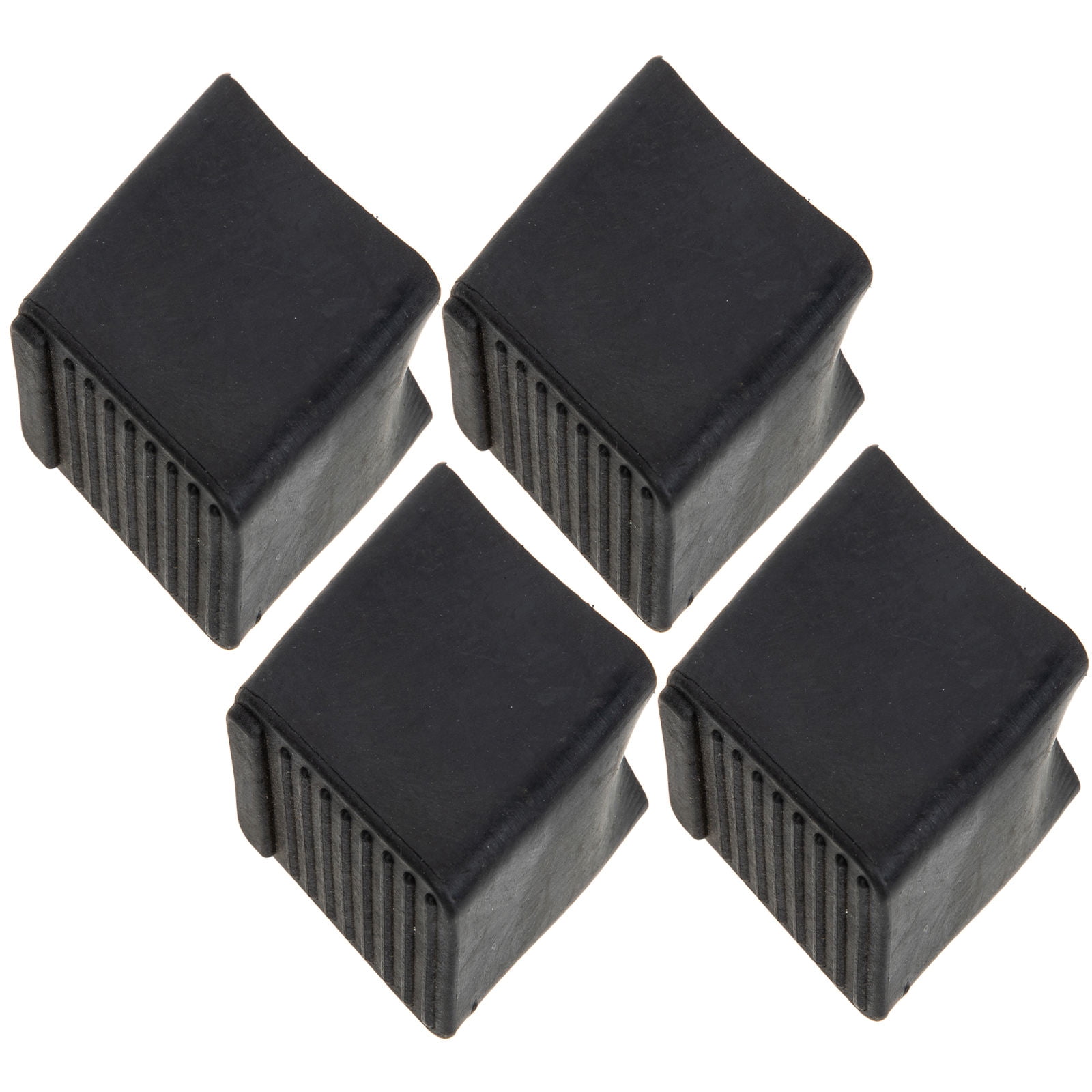 Beaupretty 4Pcs Rubber Ladder Foot Covers Black Sound Insulation for ...