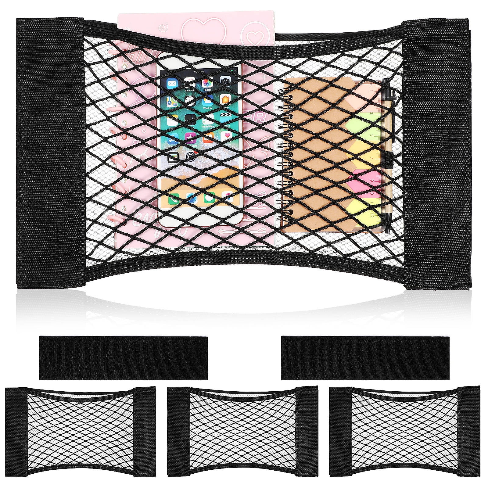 Beaupretty 4Set Elastic Flexibility Truck Cargo Net Black Spandex ...