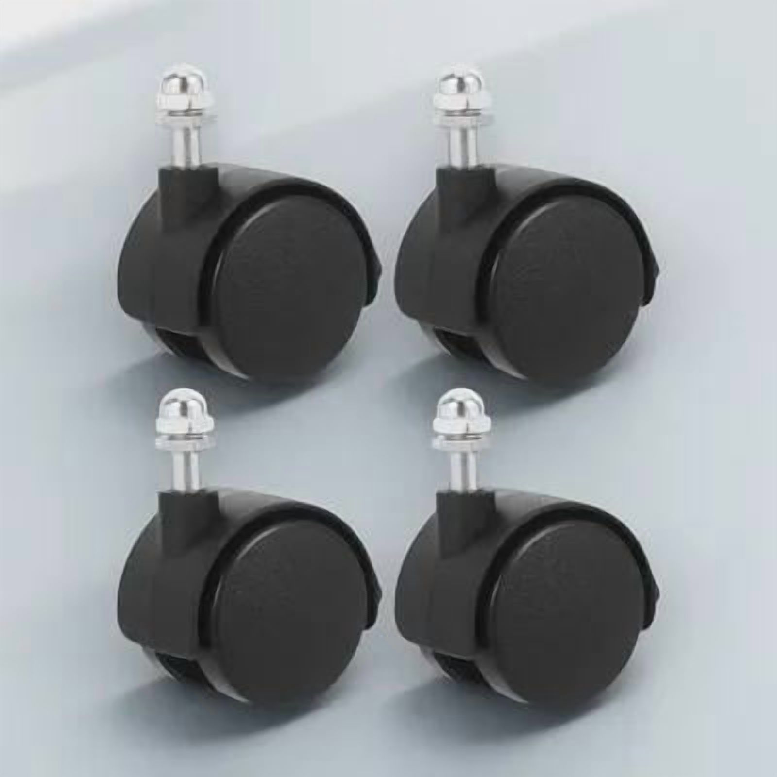 Beaupretty 4Pcs Black Plastic Replacement Casters for Electrical Oil ...