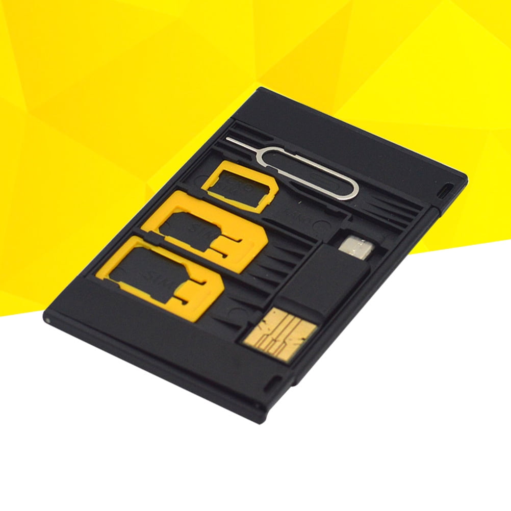 Beaupretty 5PCS Set Nano Sim Card Holder and Photo Sim Card for ...
