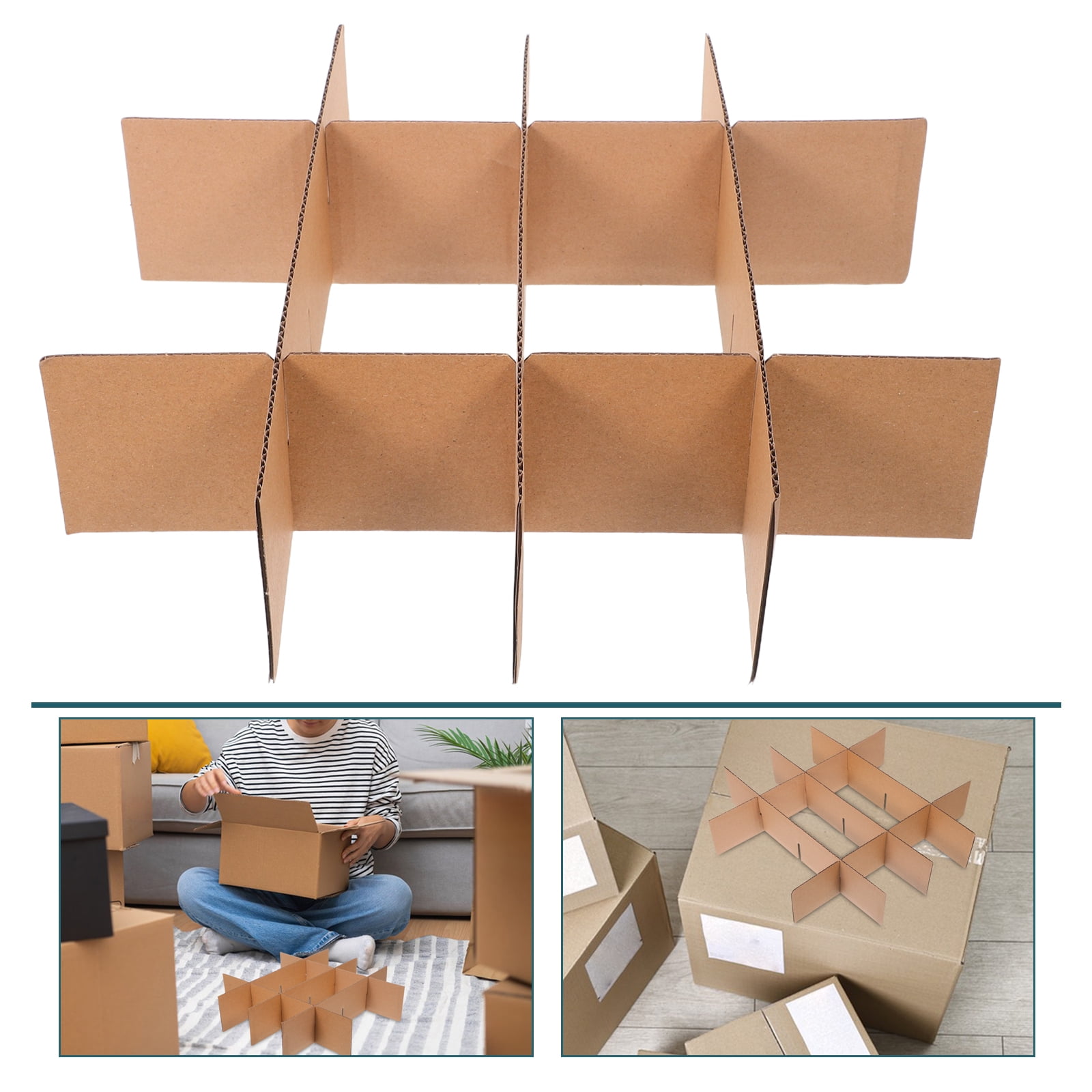 Beaupretty 5Pcs Moving Box Glasses Divider For Safe Transportation ...