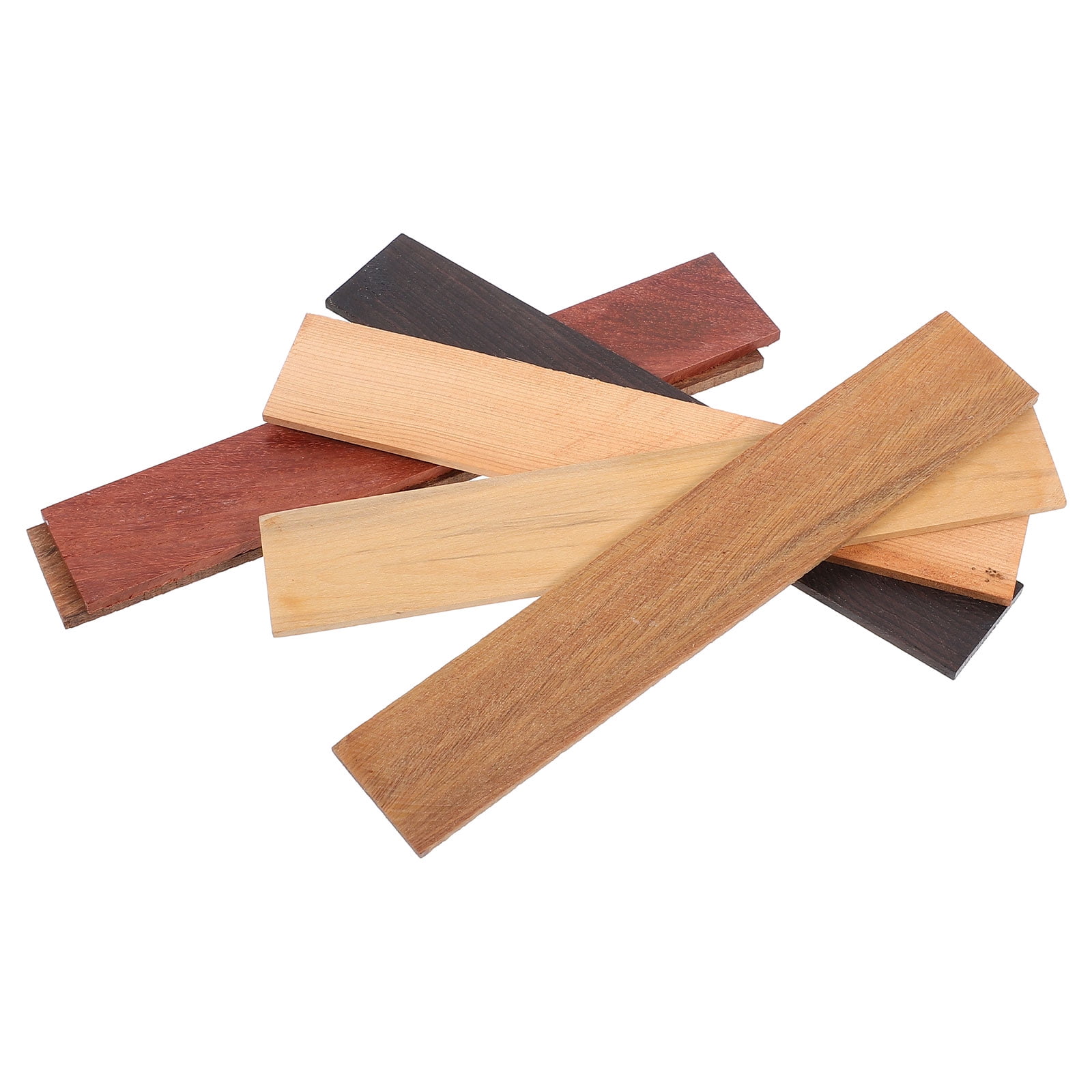 Beaupretty 6 Pcs Wood Wall Planks Assorted Color for DIY Enthusiasts ...