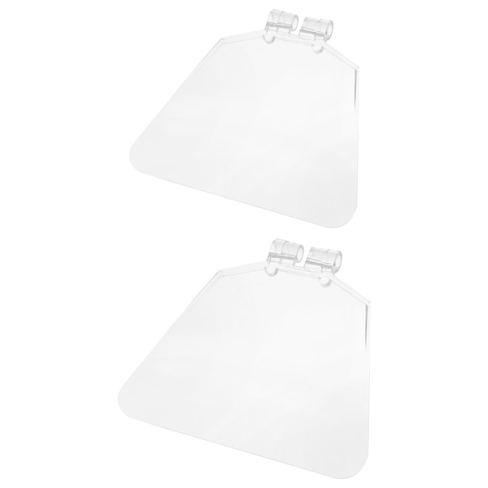 Beaupretty 2Pcs Bench Shield Kit Reusable Plastic Guard for Safe ...