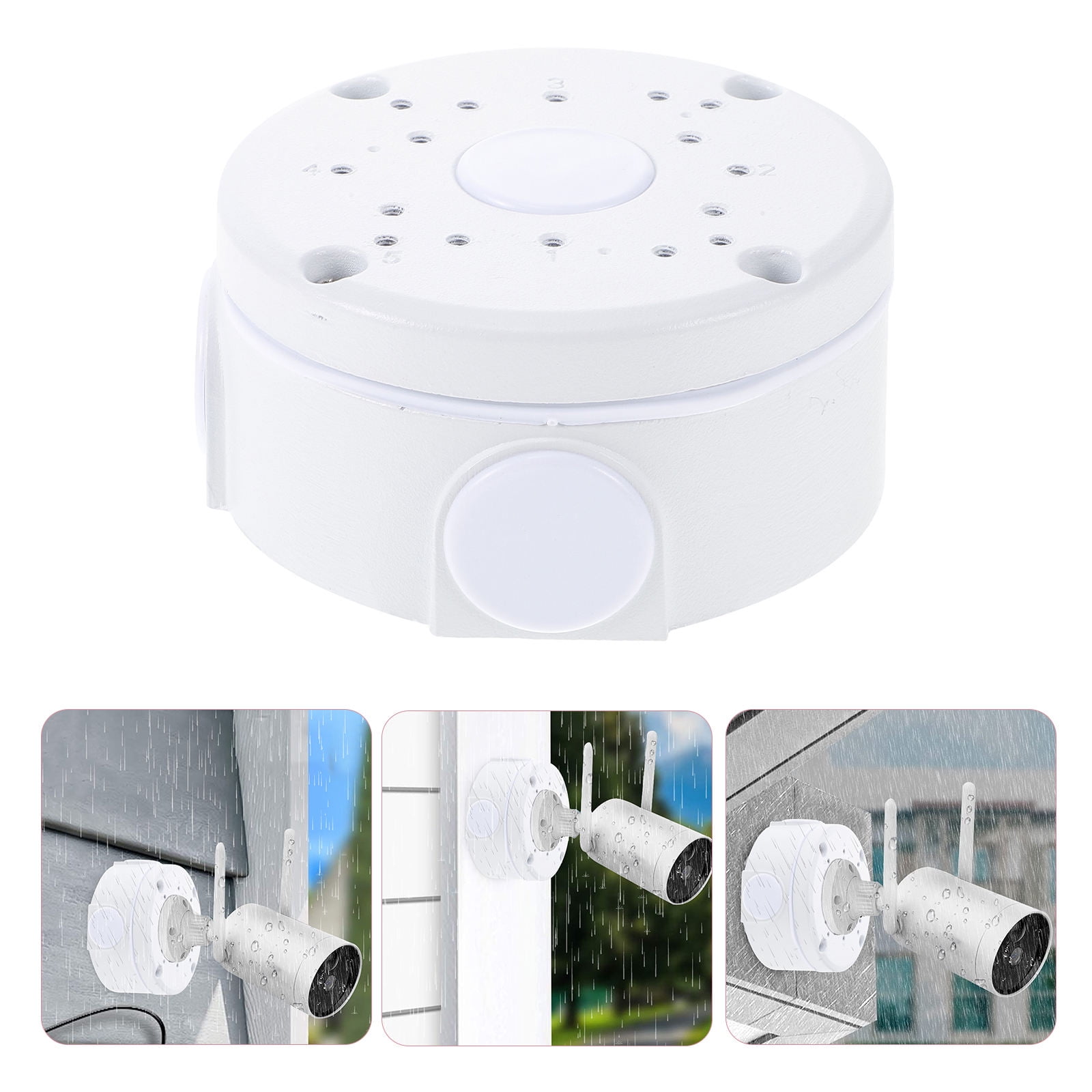 Beaupretty Aluminum Alloy Camera Mount Junction Box for Outdoor Cable ...