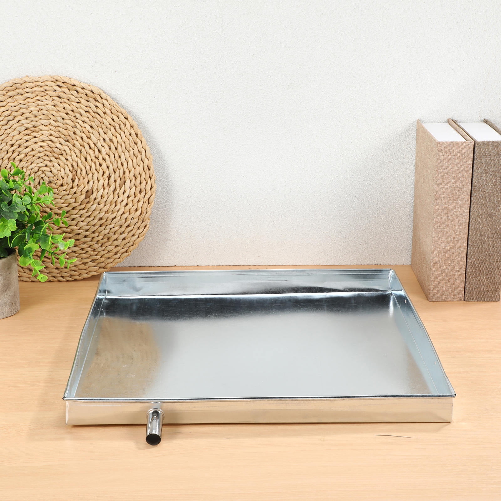 Beaupretty Condensate Drain Pans Galvanized Iron Indoor Ac Drain Pan ...