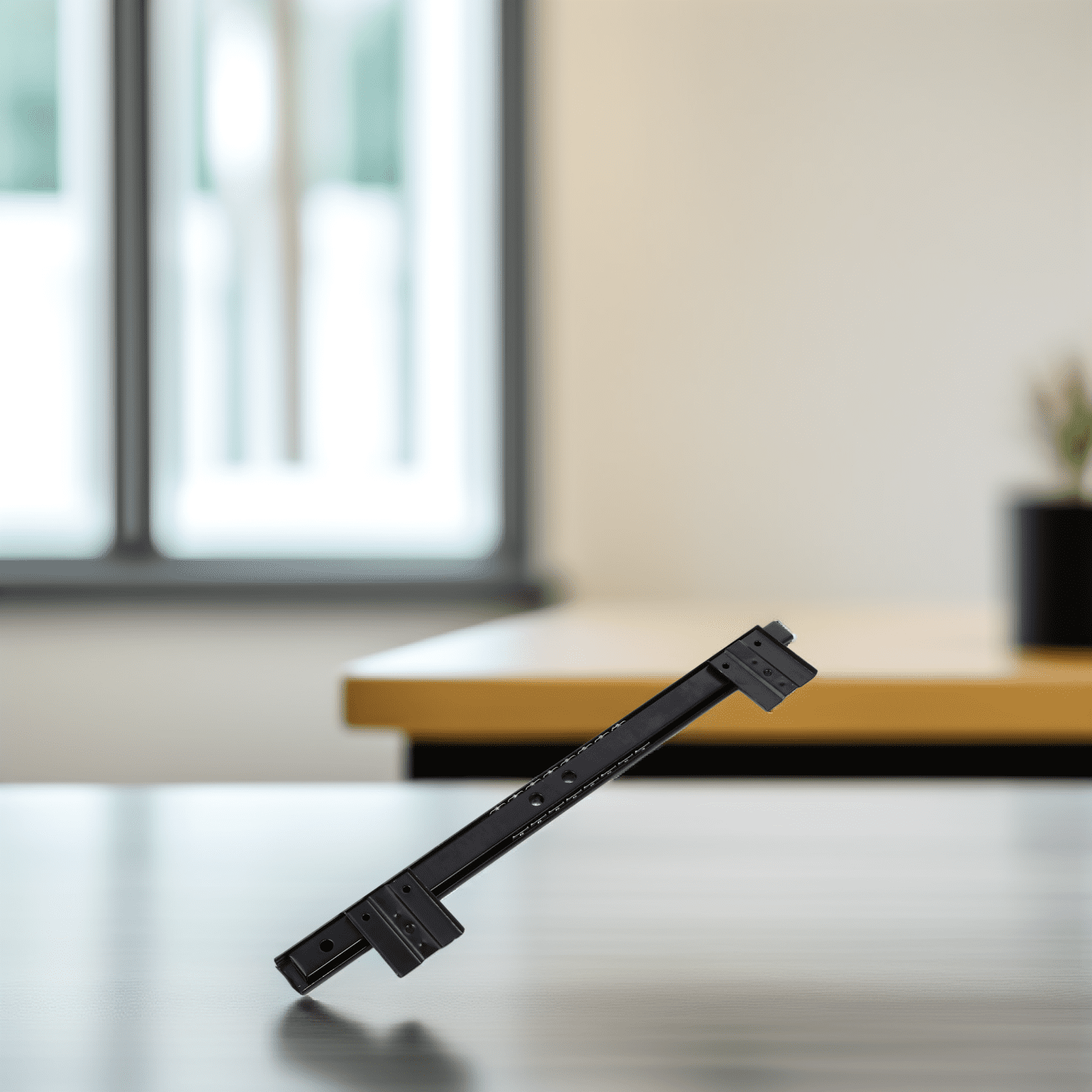 Beaupretty Draw Runners Drawer Guides Rolled Steel Keyboard Platform 1 ...